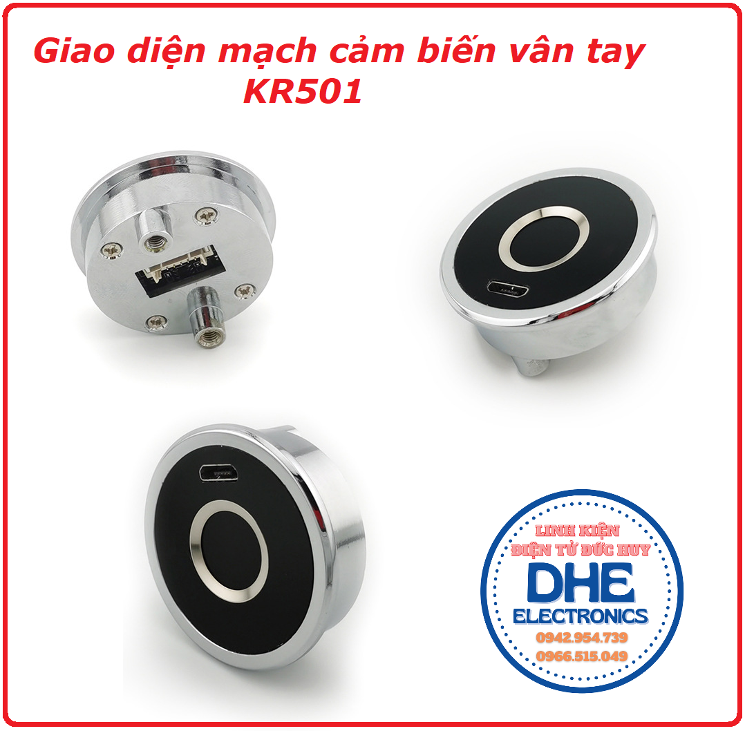 Mạch cảm biến vân tay điện dung KR501 – LINH KIỆN ĐIỆN TỬ ĐỨC HUY (29A ...