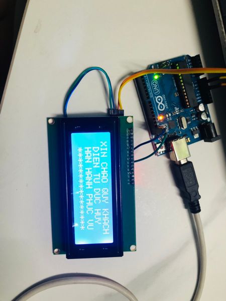 LCD 2004 Nền Xanh Lá Chữ Đen 5V + tích hợp module I2C – Cửa hàng linh ...