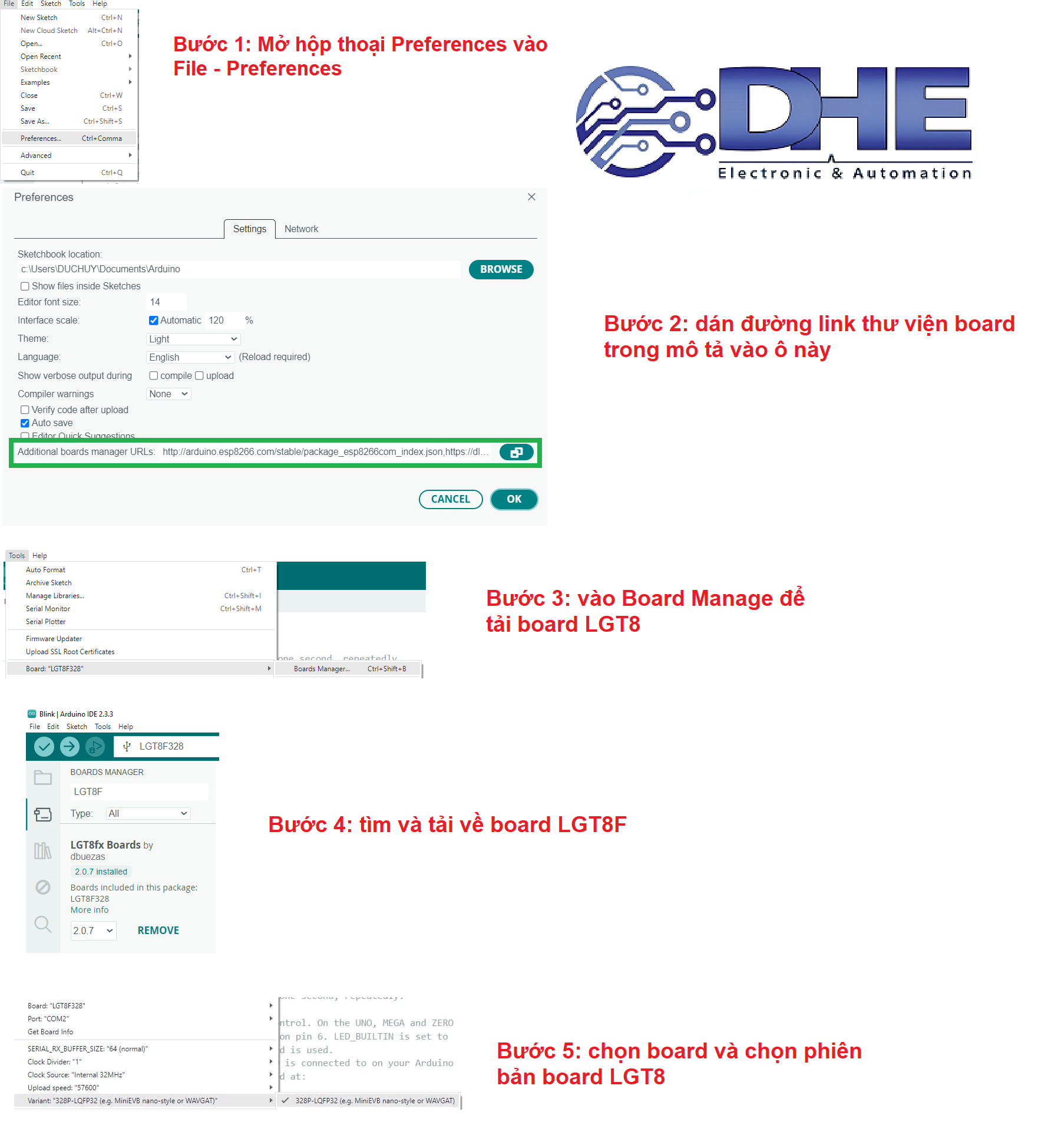 Mạch arduino promini LGT8F328P LQFP32 MiniEVB 5V – LINH KIỆN ĐIỆN TỬ ĐỨC HUY (29A BÙI XUÂN PHÁI)