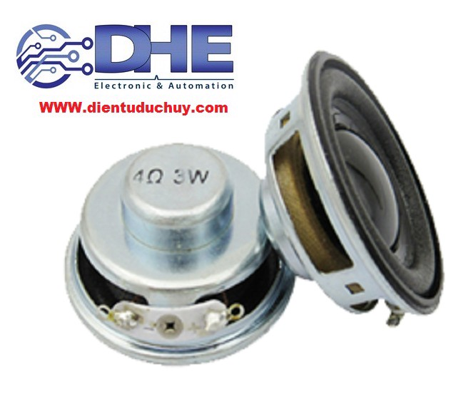LOA 4OHM 3W (4R3W) - ĐƯỜNG KÍNH 40MM – LINH KIỆN ĐIỆN TỬ ĐỨC HUY (29A BÙI XUÂN PHÁI)