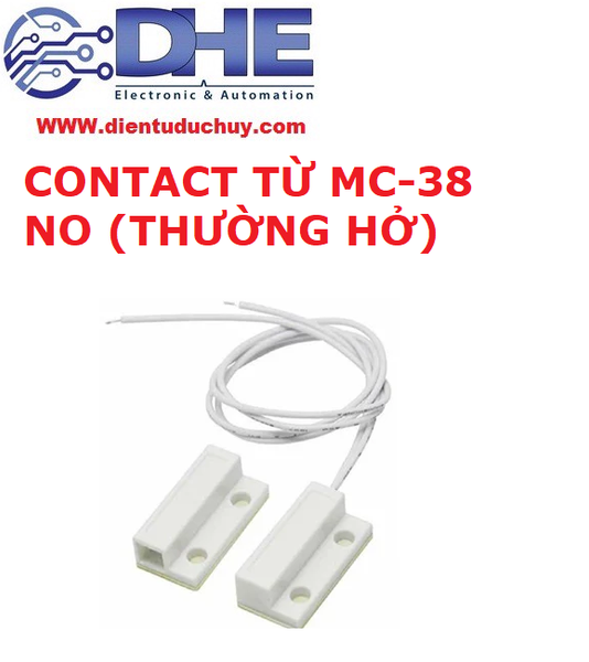 CẢM BIẾN TỪ CONTACT MC-38, THƯỜNG MỞ NO – LINH KIỆN ĐIỆN TỬ ĐỨC HUY (29A BÙI XUÂN PHÁI)