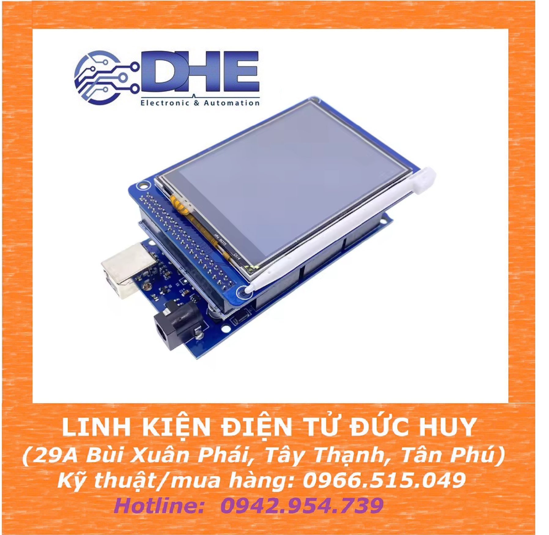 TFT LCD MEGA SHIELD V2.2 DÀNH CHO TFT 16 BIT 40 CHÂN – LINH KIỆN ĐIỆN ...