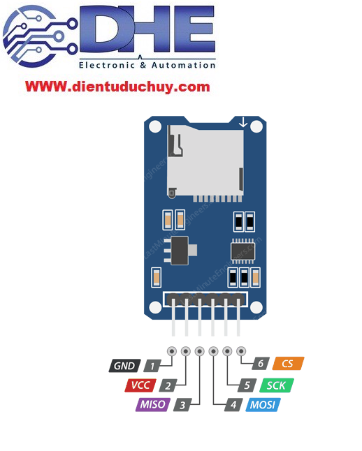 MODULE GHI, ĐỌC THẺ NHỚ microSD – LINH KIỆN ĐIỆN TỬ ĐỨC HUY (29A BÙI ...