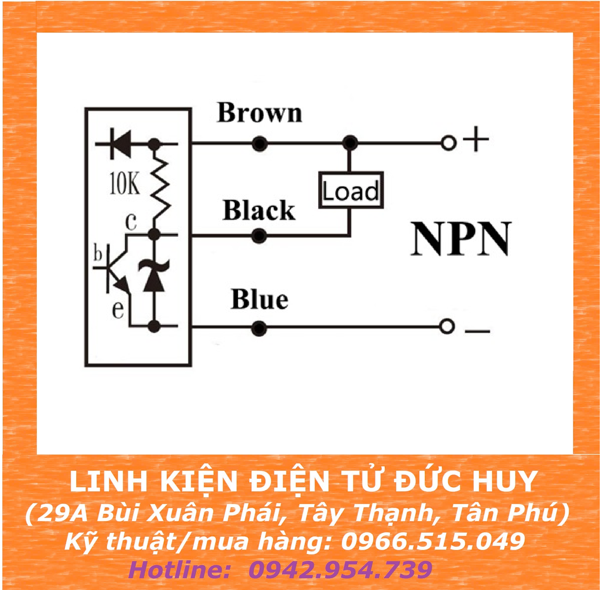 NJK 5002C CẢM BIẾN NAM CHÂM HALL NPN, NO ( KÈM NAM CHÂM ) – LINH KIỆN ...