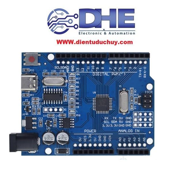ARDUINO UNO R3 SMD, USB TYPE C – LINH KIỆN ĐIỆN TỬ ĐỨC HUY (29A BÙI ...