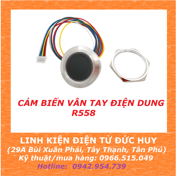Cảm biến vân tay điện dung R558 – LINH KIỆN ĐIỆN TỬ ĐỨC HUY (29A BÙI XUÂN PHÁI)