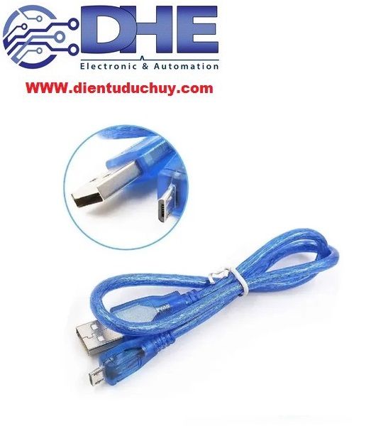 Cáp USB MICRO 30cm nạp code (Arduino ESP8266, ESP32) – LINH KIỆN ĐIỆN ...