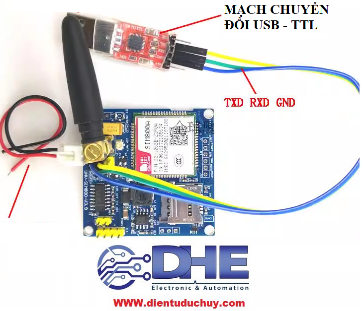 MODULE SIM800A HỖ TRỢ SIM4G (sản phẩm được kiểm tra) – LINH KIỆN ĐIỆN ...