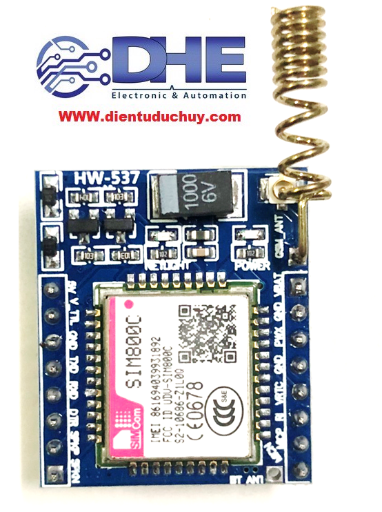 SIM800C - GSM/GPRS - HỖ TRỢ SIM 4G, 3G, 2G – LINH KIỆN ĐIỆN TỬ ĐỨC HUY ...