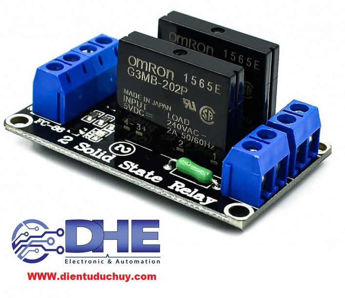 Module 2 relay SSR - 24V – LINH KIỆN ĐIỆN TỬ ĐỨC HUY (29A BÙI XUÂN PHÁI)