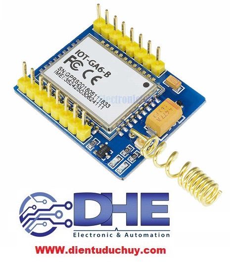 MODULE SIM A6-B MINI GSM/GPRS/SMS - HỖ TRỢ 4 BĂNG TẦN - NHỎ GỌN, TIẾT ...