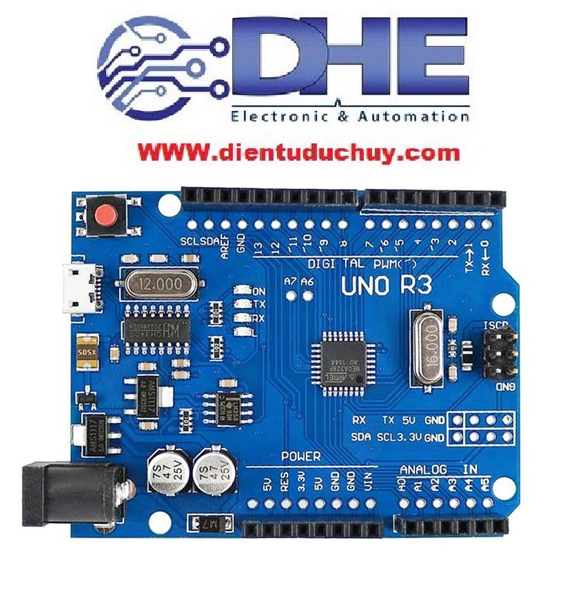 ARDUINO UNO R3 SMD, USB MICRO – LINH KIỆN ĐIỆN TỬ ĐỨC HUY (29A BÙI XUÂN ...
