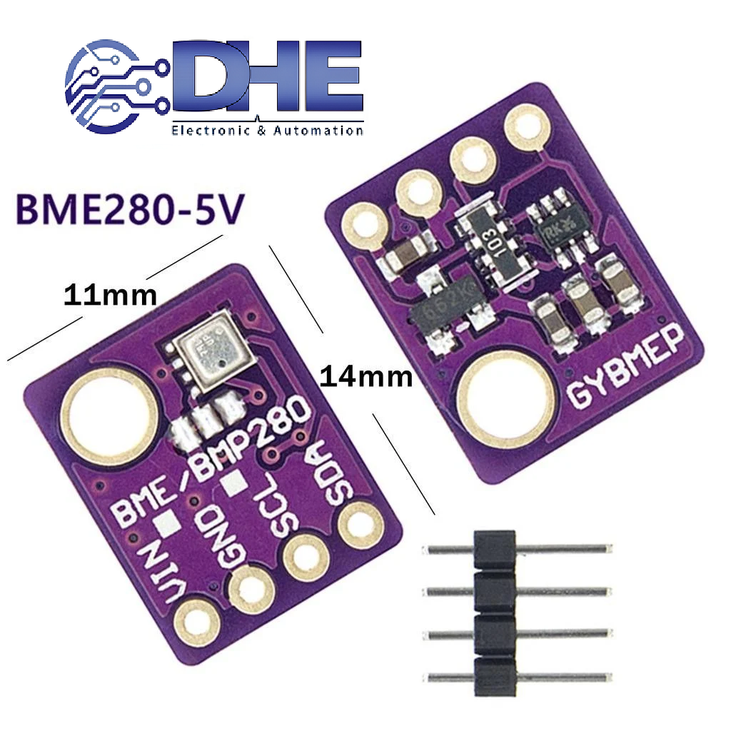GY BME280 5V CẢM BIẾN NHIỆT ĐỘ ĐỘ ẨM VÀ ÁP SUẤT KHÍ QUYỂN – LINH KIỆN ĐIỆN TỬ ĐỨC HUY (29A BÙI ...