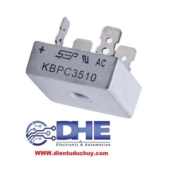 DIODE CẦU CHỈNH LƯU KBPC3510, DÒNG ĐIỆN TỐI ĐA 35A, ĐIỆN ÁP 1000V, LOẠ – LINH KIỆN ĐIỆN TỬ ĐỨC ...