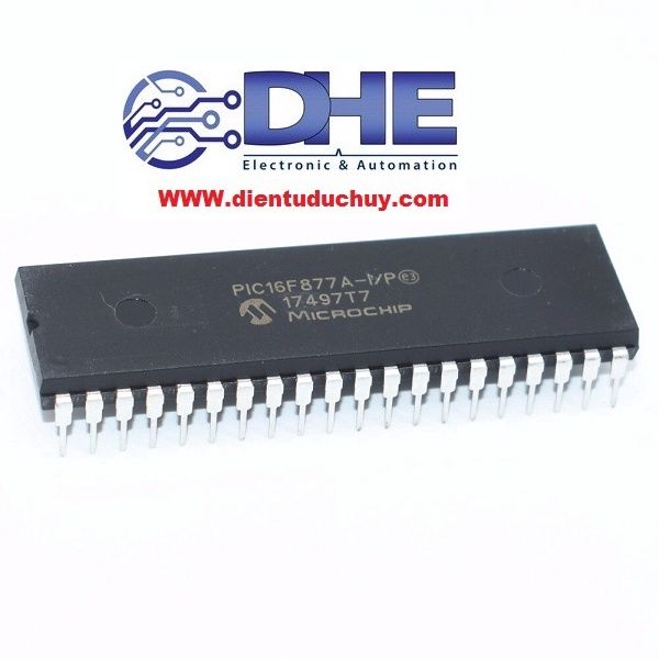 PIC16F877A - DIP40 Vi điều khiển 8bit Microchip – LINH KIỆN ĐIỆN TỬ ĐỨC ...