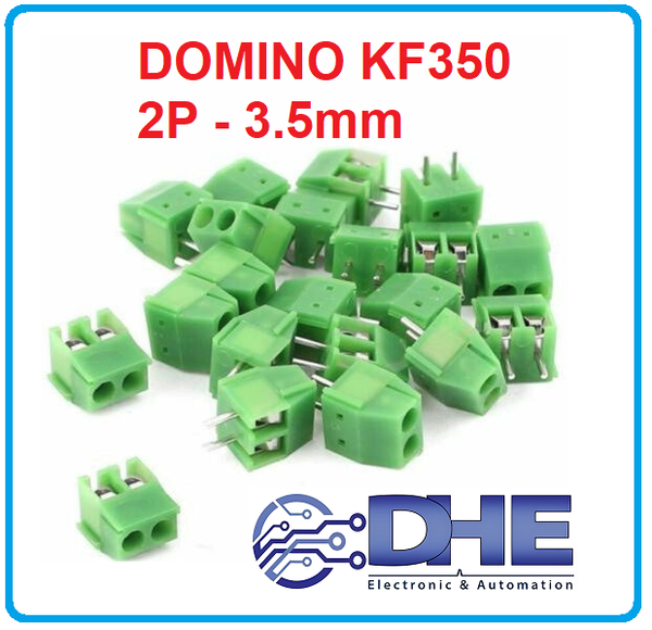 TERMINAL DOMINO KF350 2P 3.5mm – LINH KIỆN ĐIỆN TỬ ĐỨC HUY (29A BÙI XUÂN PHÁI)