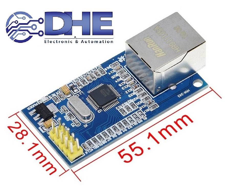 W5500 MODULE ETHERNET/INTERNET GIAO THỨC TCP/IP PHÙ HỢP CHO ARDUINO, V ...