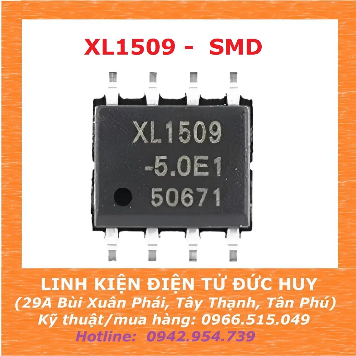 XL1509 SMD SOIC 5V 2A Buck converter DC DC – LINH KIỆN ĐIỆN TỬ ĐỨC HUY (29A BÙI XUÂN PHÁI)