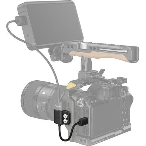 SmallRig 3021 Ultra-Slim Female HDMI Type A to Male Micro-HDMI Type D ...