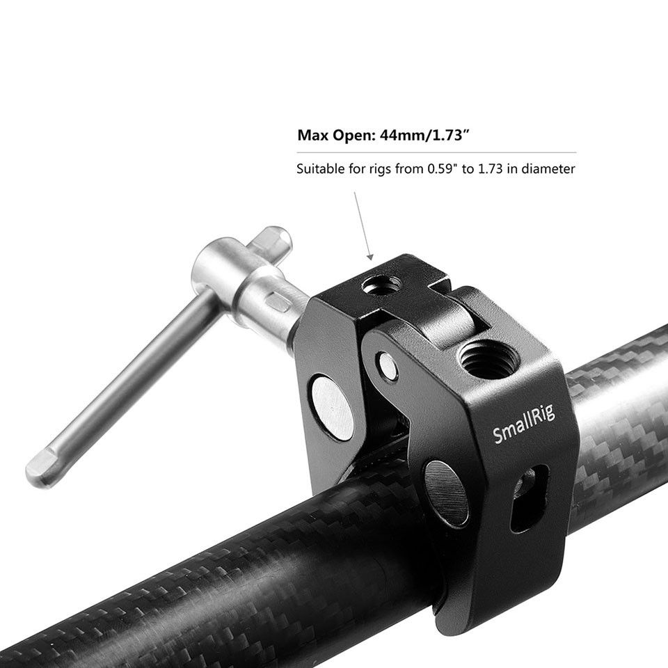 SmallRig Super Clamp With 1 4 And 3 8 Thread 2pcs Pack 2058 NRUMA smallrig-super-clamp-with-1-4-and-3-8-thread-2pcs-pack-2058-nruma