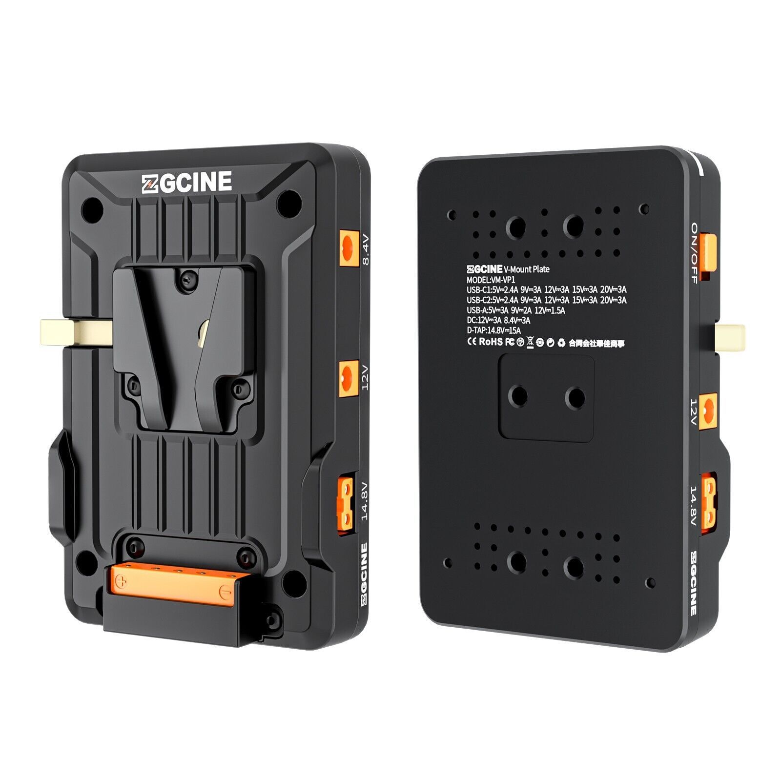 Tấm Gắn Pin V Mount Zgcine VM VP1 Kit 1 – Máy Ảnh - Máy Quay - FlyCam ...