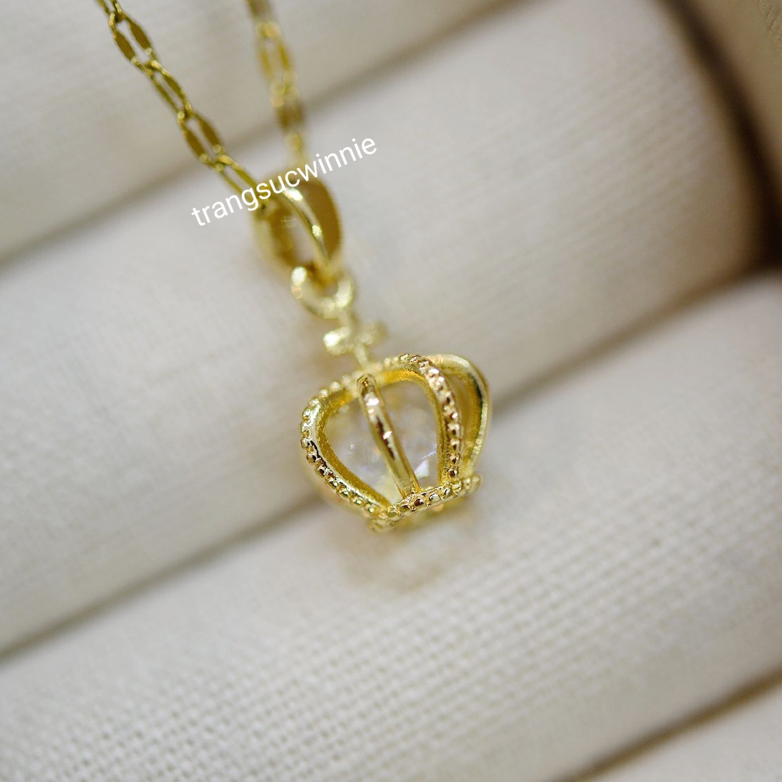 Dây chuyền Crown – Winnie Accessories