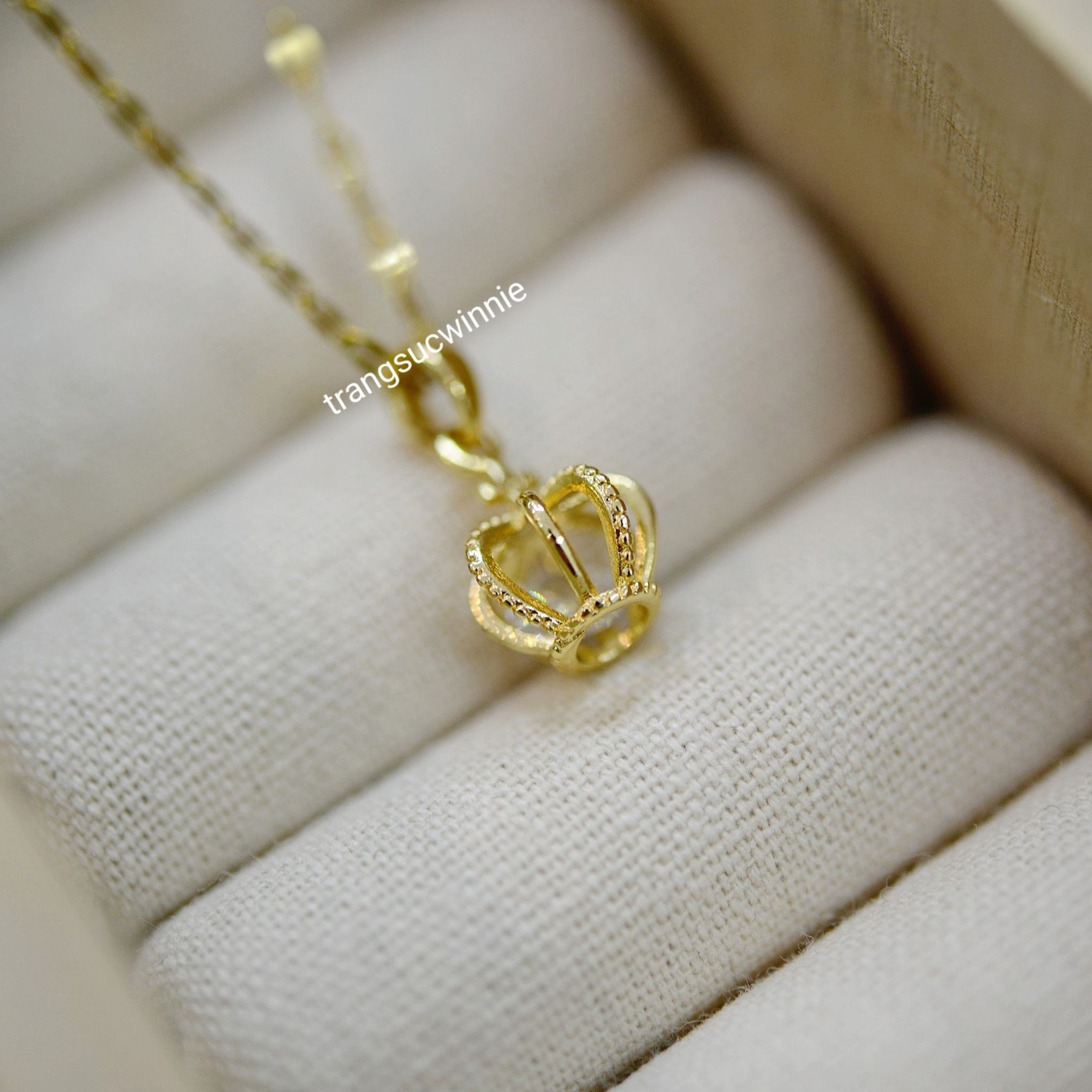 Dây chuyền Crown – Winnie Accessories