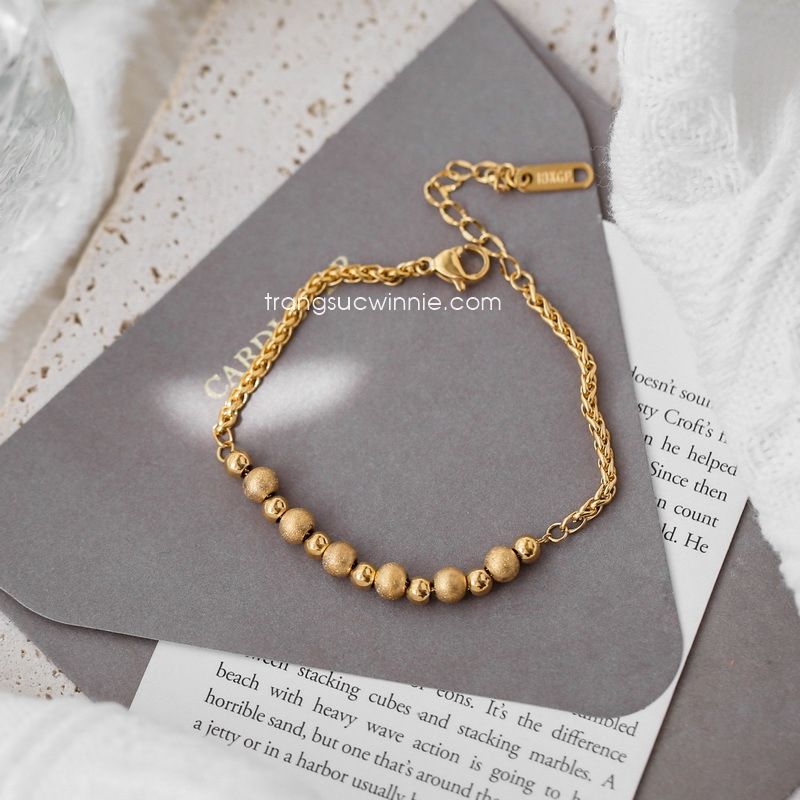 Lắc tay Matte ball – Winnie Accessories