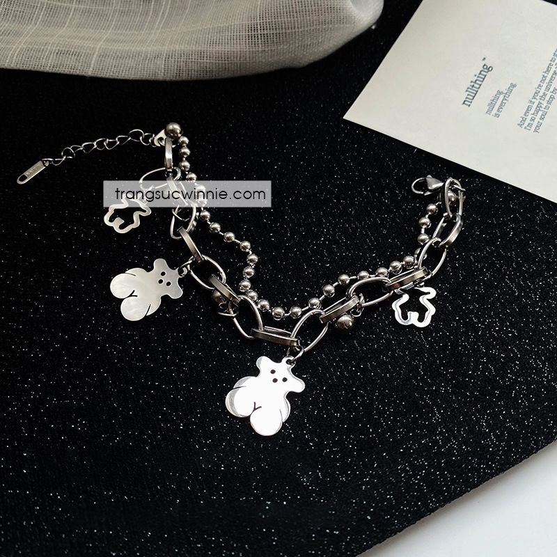 Lắc tay Teddy Chain – Winnie Accessories