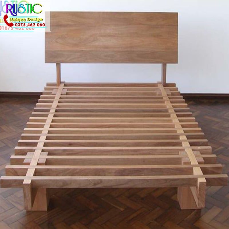 Giường Rustic GR29 – NoithatRustic