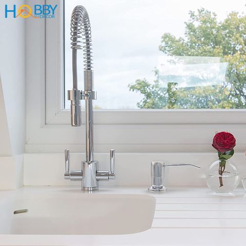 Vòi bơm hút nước rửa chén inox 304 bóng Hobby Home Decor NRC5 - HOBBY ...