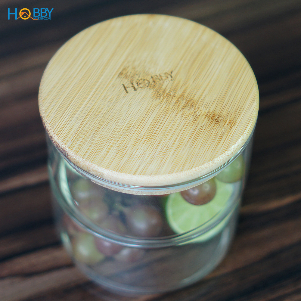 Hủ thủy tinh đựng thực phẩm nhiều tầng tùy chọn Hobby Home Decor HTT1 ...