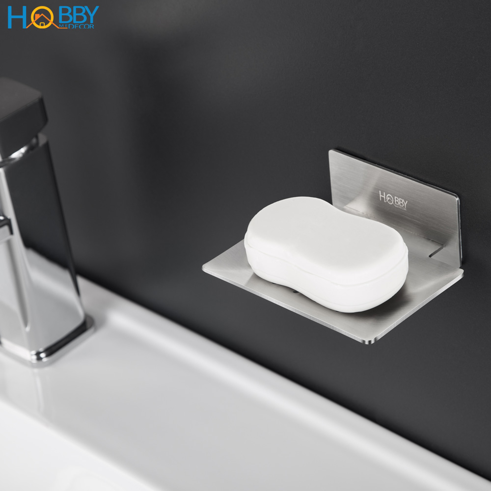 Khay đựng xà phòng dán tường inox 304 có keo dán Hobby Home Decor SB5 ...