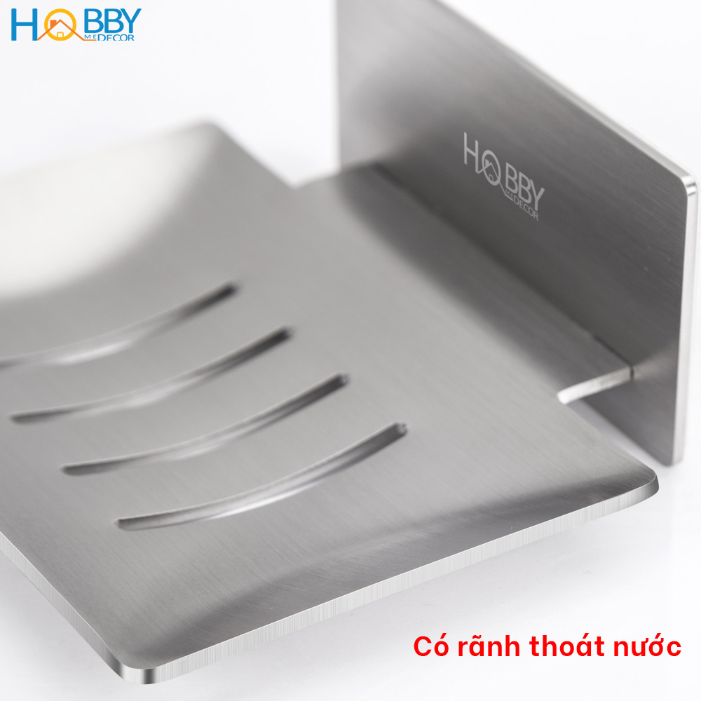 Khay đựng xà phòng dán tường inox 304 có keo dán Hobby Home Decor SB5 ...
