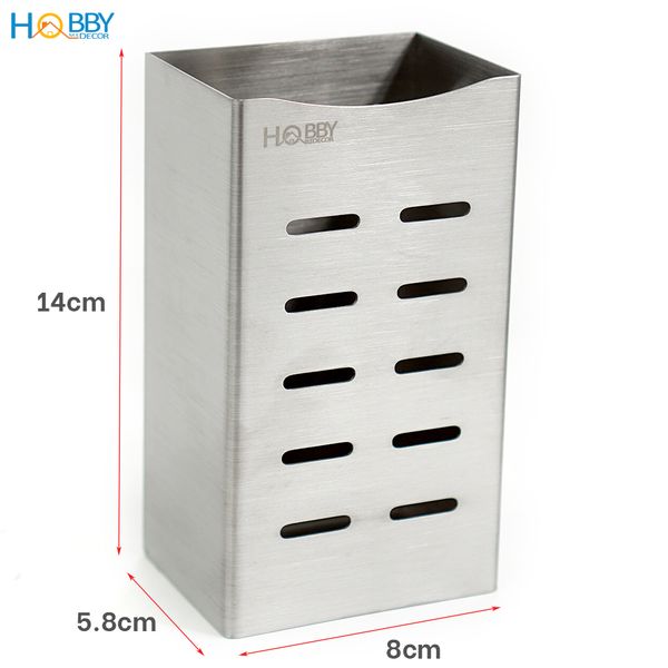 Ống để đũa muỗng dán tường Inox 304 có keo dán Hobby Home Decor OD2 ...