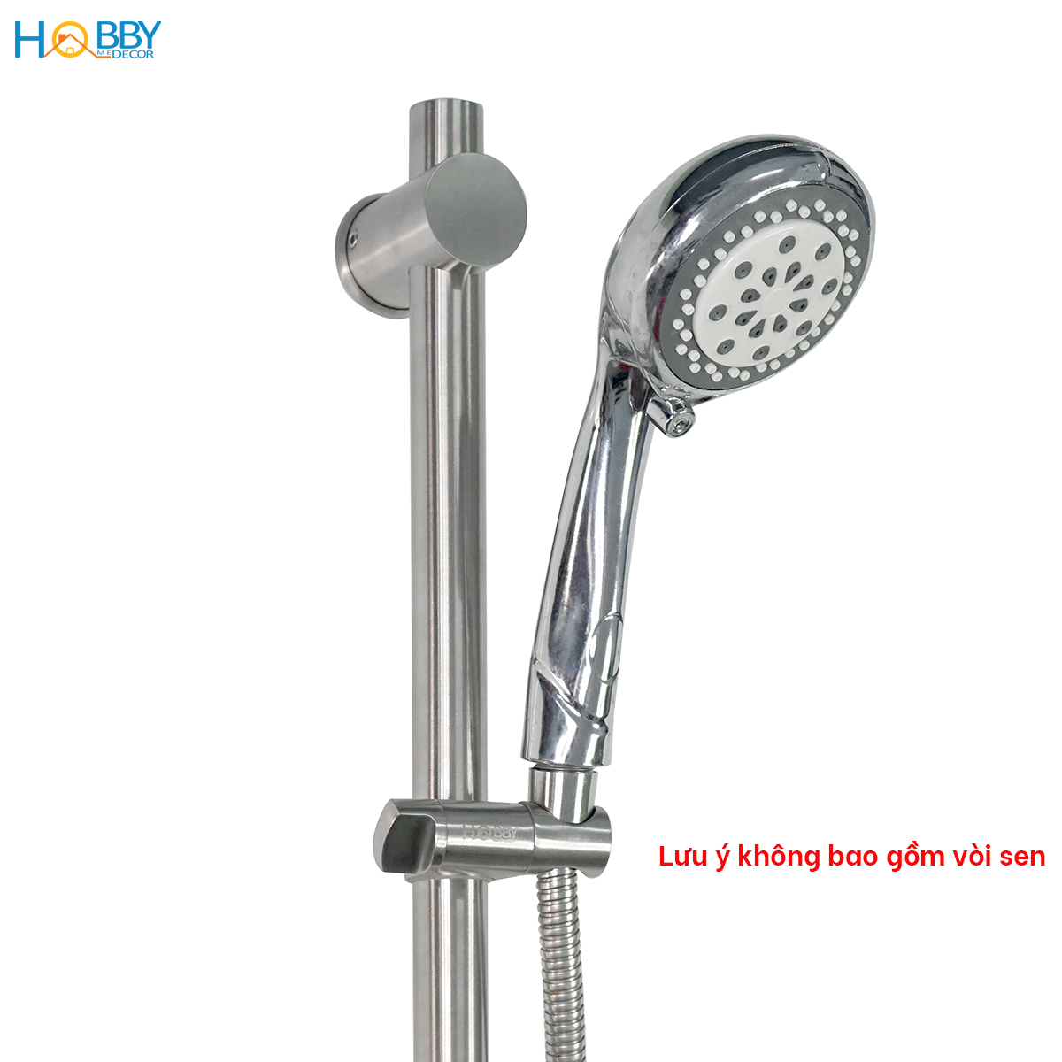 Thanh giá treo tay sen tắm điều chỉnh inox 304 Hobby Home Decor GVST ...