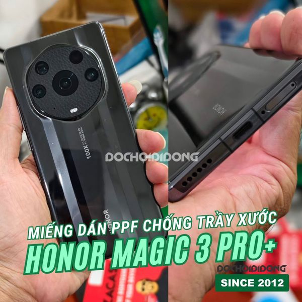 Miếng dán PPF Honor Magic 3 Pro Plus trong, nhám cao cấp – Đồ Chơi Di Động