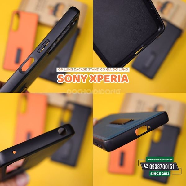 Ốp lưng Sony Xperia 1 Mark III (3) IV (4) V (5) và 10 Mark V(5) Zacase – Đồ Chơi Di Động