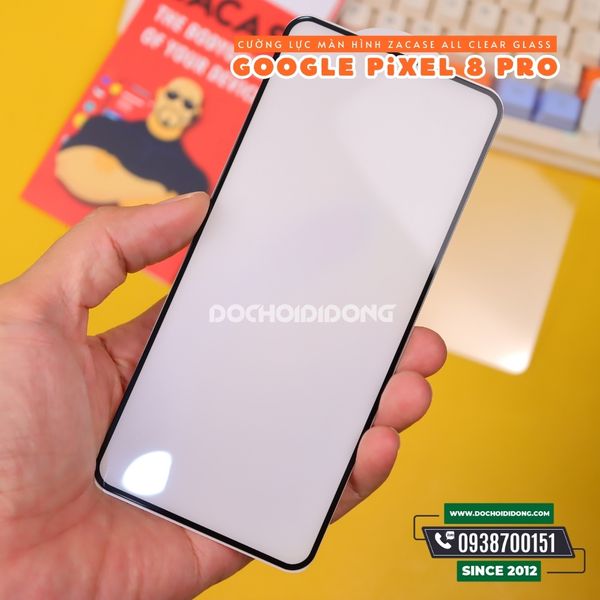 Miếng dán cường lực màn hình trong suốt Google Pixel 8 - 8 Pro Zacase – Đồ Chơi Di Động