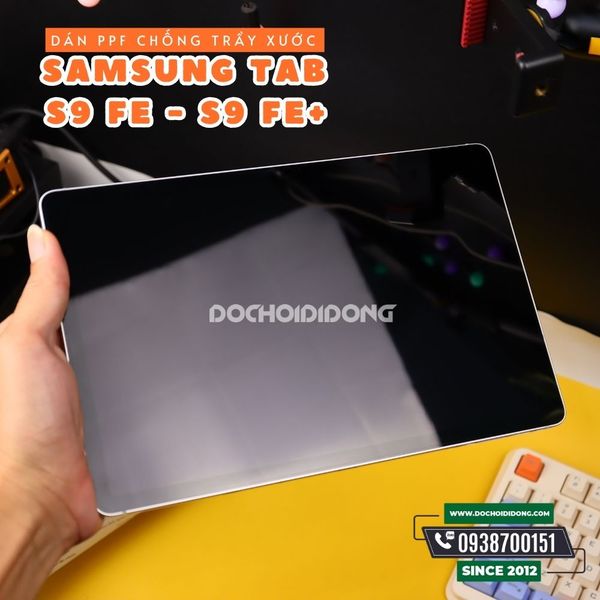 Miếng dán PPF Hydorgen Samsung Tab S9 FE - S9 FE+ Plus trong, nhám, đổ – Đồ Chơi Di Động