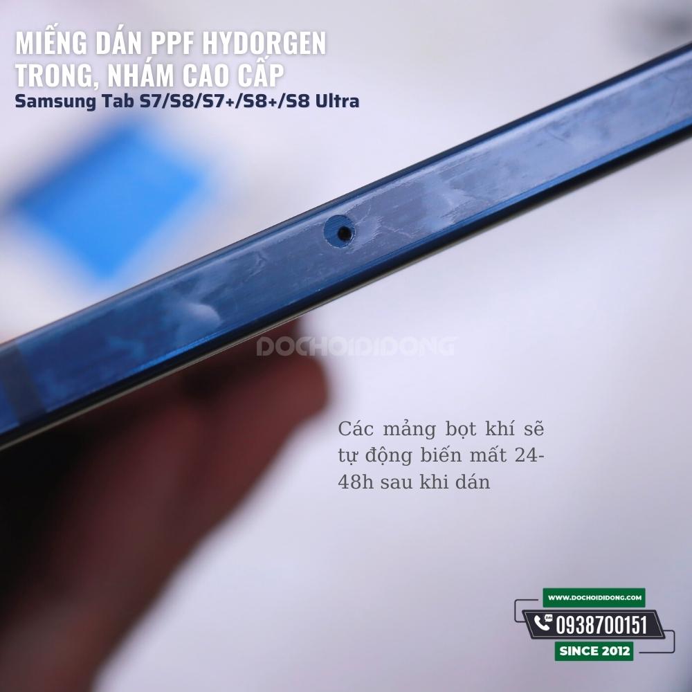 Miếng dán lưng PPF Hydorgen Samsung Tab S7/S8/S7+/S8+/S7 Fe trong, nhá – Đồ Chơi Di Động