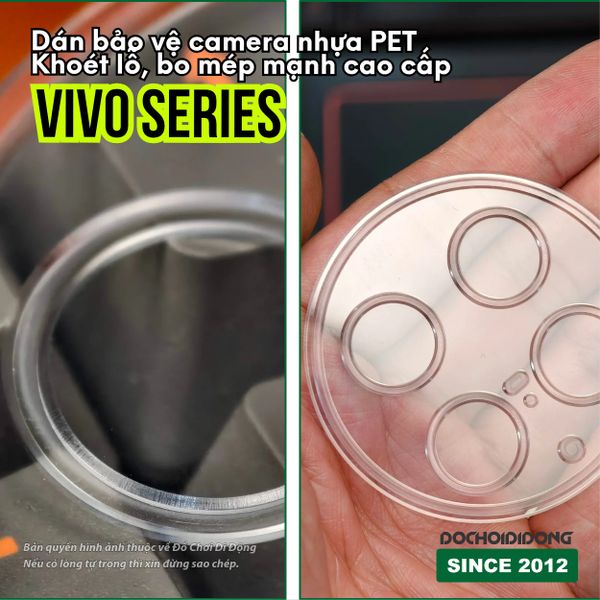Miếng dán bảo vệ camera Vivo X200 X200s Pro Ultra mini nhựa PET bo mép ...