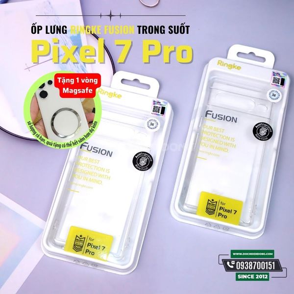 Ốp lưng viền dẻo trong lưng nhám Ringke Fusion Google Pixel 7 Pro – Đồ ...