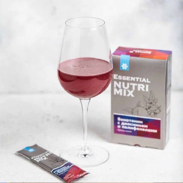 Essential Nutrimix. Venotonic with Diosmin & Polyphenols Spicy Cherry ...