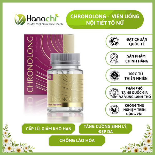 Viên Uống Nội Tiết Tố Nữ Chronolong Thực phẩm bảo vệ sức khỏe, vẻ đẹp ...