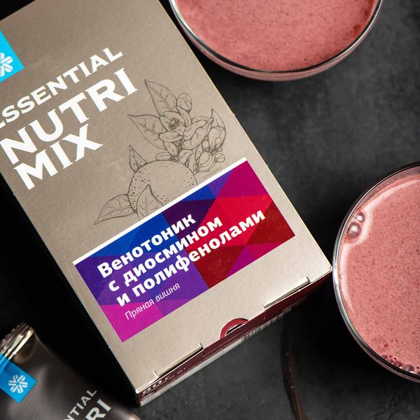 Essential Nutrimix. Venotonic with Diosmin & Polyphenols Spicy Cherry ...