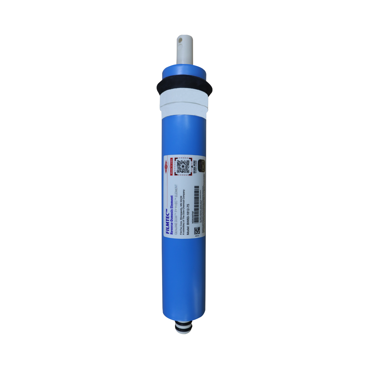 Màng lọc Mỹ R.O BW 60-1812-75G 15L/h chuyên nước lợ, nhiễm mặn – Robot