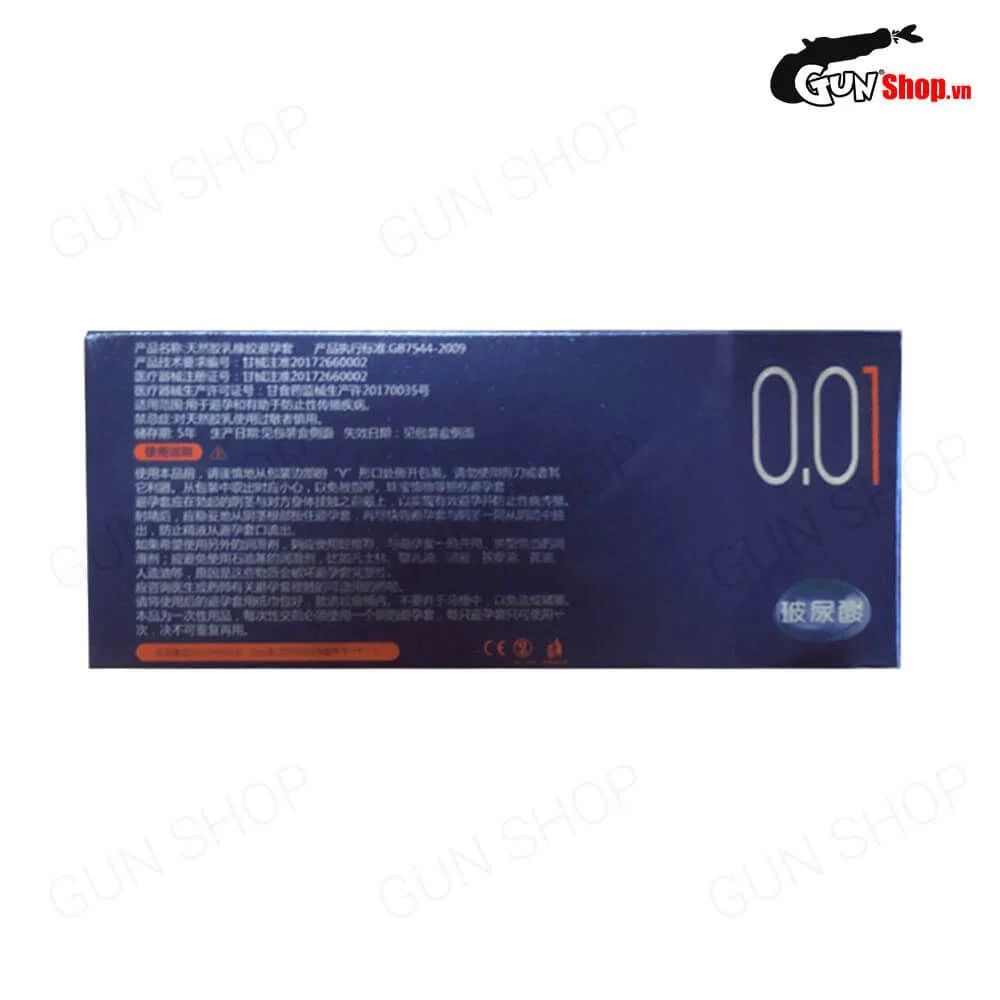 Bao Cao Su Siêu Mỏng OLO 0.01 Bead Entering Đầu Bi Tăng thêm 3cm