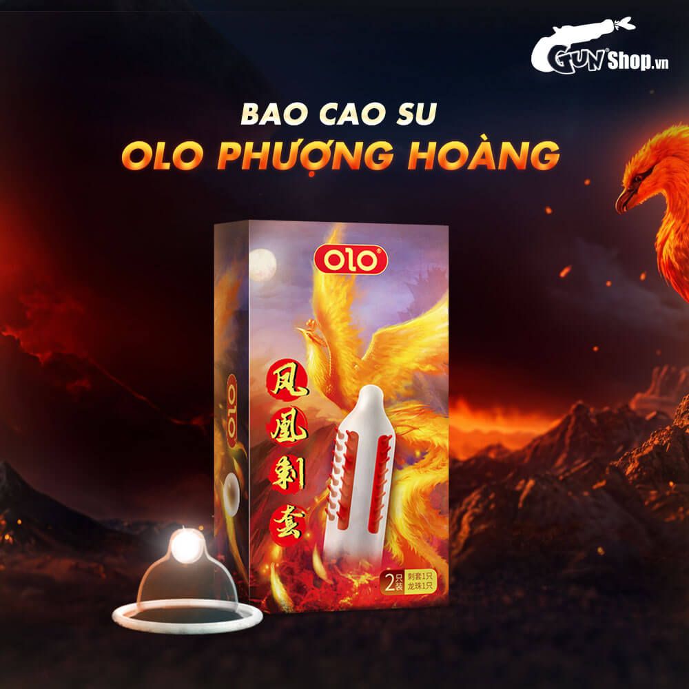 Bao Cao Su Gai Bi Lớn OLO Phượng Hoàng Giá Rẻ - Hộp 1 Cái