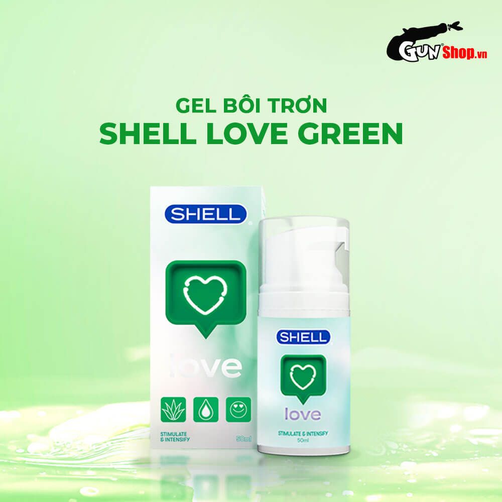Gel bôi trơn se khít âm đạo và tăng khoái cảm nữ Shell Love Blue